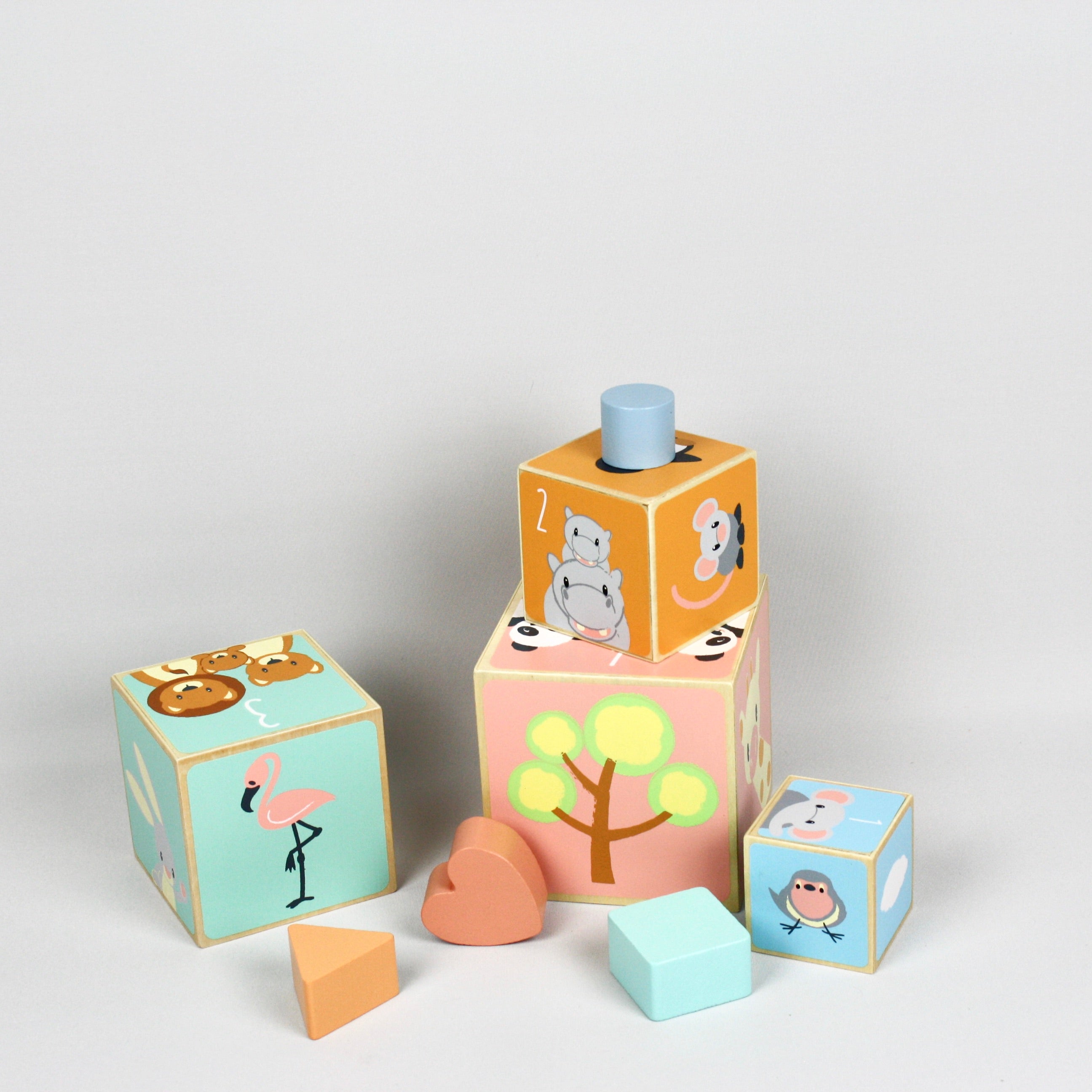 Stacking Cubes – Bornehaven