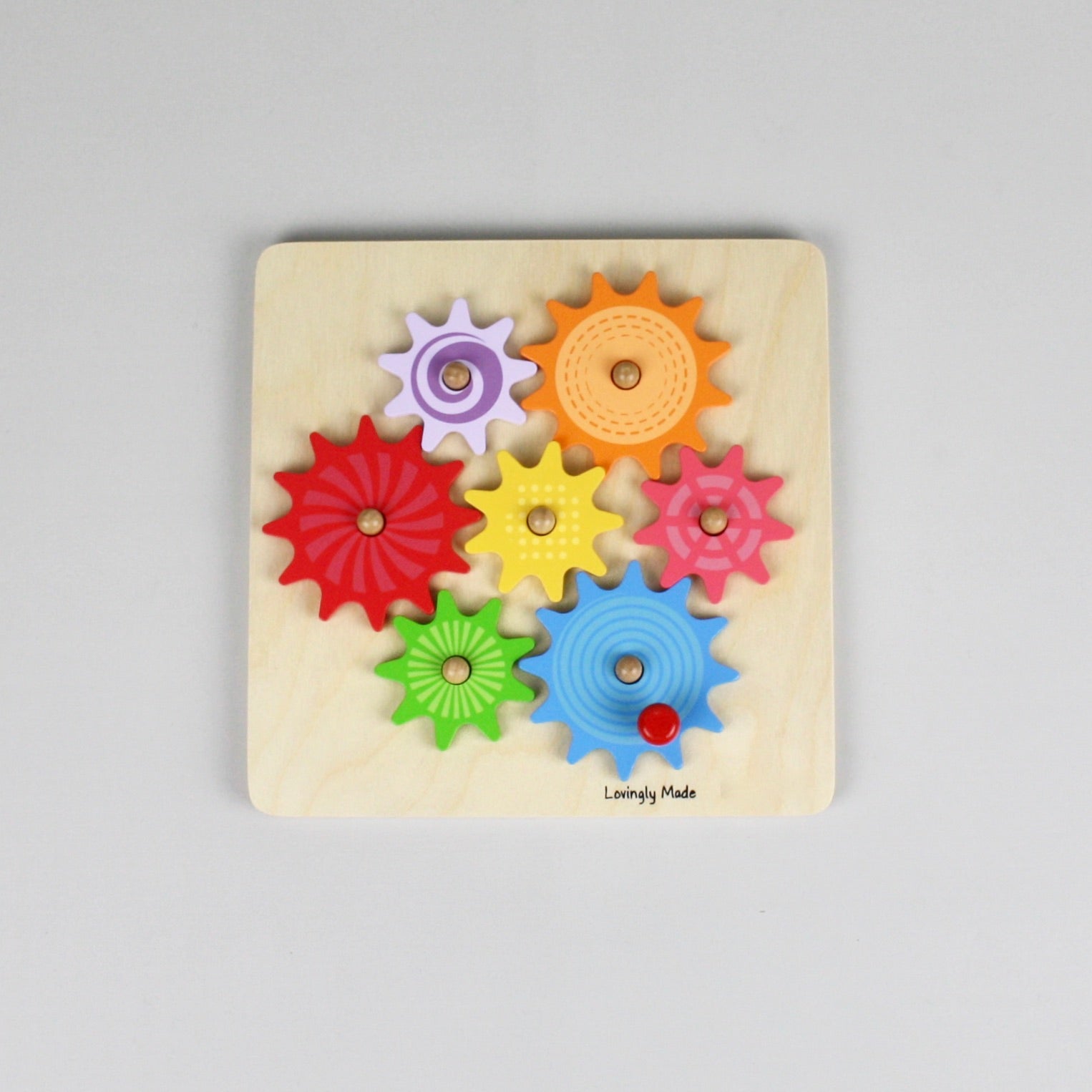 Wooden Cog Puzzle – Bornehaven
